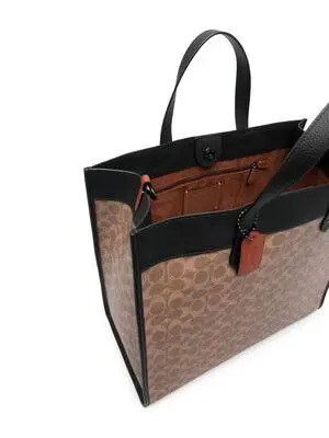 Coach Field Tote 40 Leather Tote Bag - Brown | Editorialist