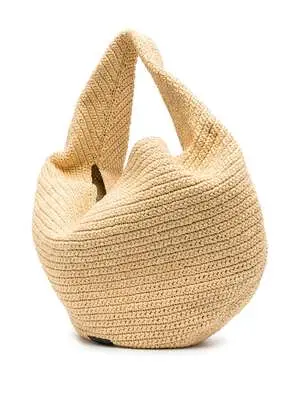 Khaite Large Olivia Raffia Tote Bag