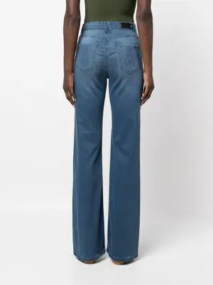 Patrizia Pepe High-waisted Flared Jeans