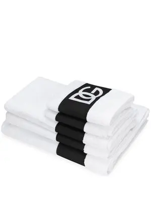 Dolce & Gabbana Logo-print Bath Towel - White