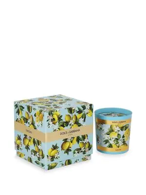 Dolce & Gabbana Lemon-print Scented Candle