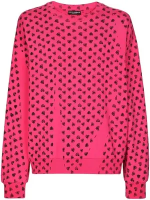Dolce & Gabbana Heart-print Sweatshirt