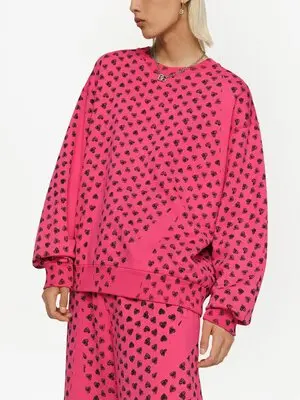 Dolce & Gabbana Heart-print Sweatshirt