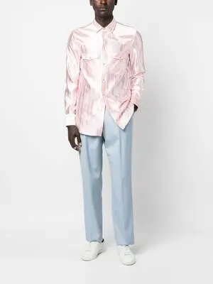 WINNIE N.Y.C Stripe-print Shirt - Pink