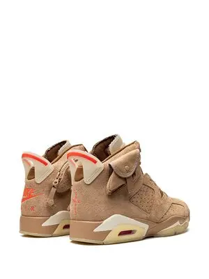 JORDAN X Travis Scott Air Retro Sp British Khaki Sneakers - Neutrals