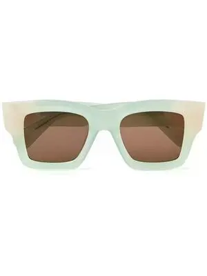 Jacquemus Baci Square-frame Sunglasses - Green