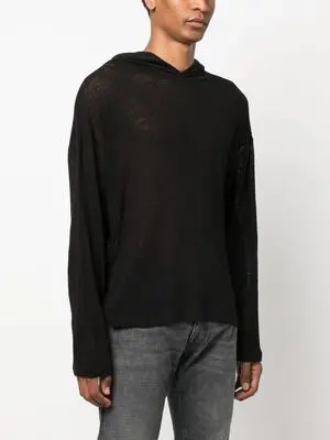 424 Mesh Long-sleeve Hoodie