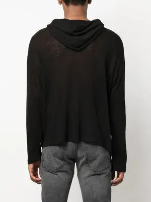 424 Mesh Long-sleeve Hoodie