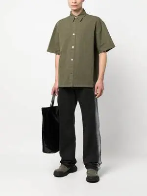 Heron Preston Logo-patch Short-sleeve Shirt