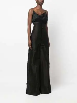 Rick Owens High-waist Wide-leg Trousers - Black