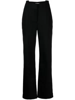 JW Anderson Panelled Straight-leg Trousers - Black