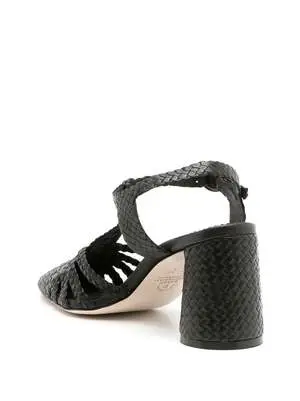 STUDIO CHOFAKIAN 85mm Braided Leather Sandals