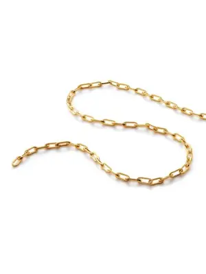 Monica Vinader Mini Paperclip Chain Necklace