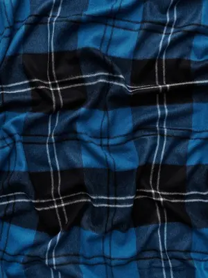 MAGNIBERG Logo-patch Alpaca Blanket