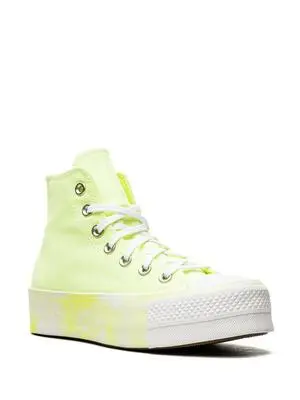CONVERSE Chuck Taylor All Star Lift Hi Sneakers - Yellow