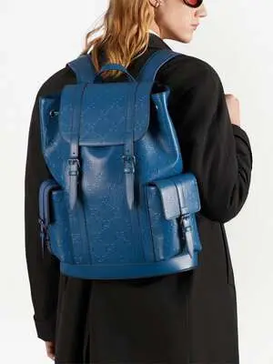 Gucci Gg-embossed Backpack