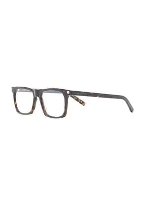 Saint Laurent Tortoise-shell Square Frames