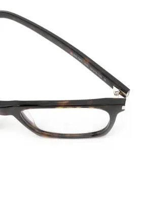 Saint Laurent Tortoise-shell Square Frames