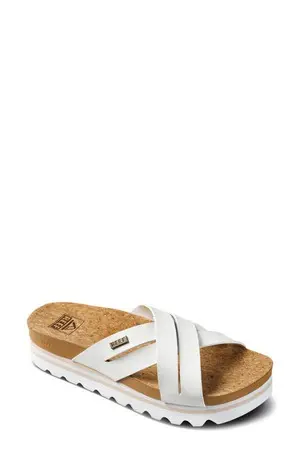 Reef Reef Cushion Bloom Hi Slide Sandal Cloud