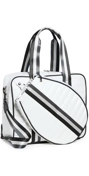 THINK ROYLN Champion Tennis Bag - White Patent