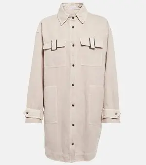 Brunello Cucinelli Cotton-linen Overshirt