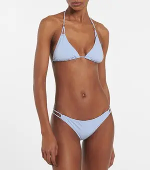 Heidi Klein Misty Lagoon Triangle Bikini Top