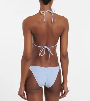 Heidi Klein Misty Lagoon Triangle Bikini Top