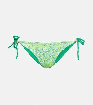 Heidi Klein Ithaafushi Gardens Bikini Bottom - Green