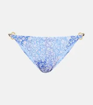Heidi Klein Stella Maris Bikini Bottom - Blue