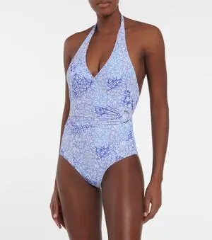 Heidi Klein Stella Maris Printed One Piece Swimsuit