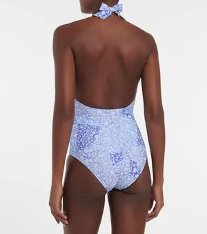 Heidi Klein Stella Maris Printed One Piece Swimsuit