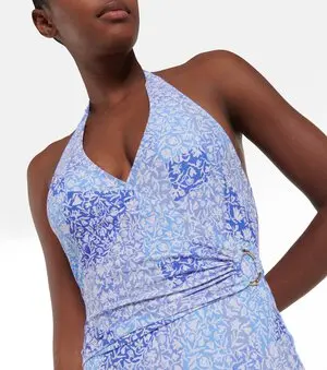 Heidi Klein Stella Maris Printed One Piece Swimsuit