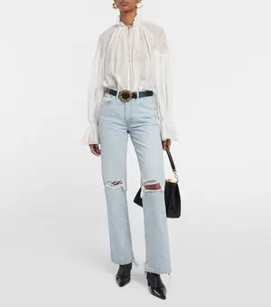 RE/DONE 90s High-rise Straight Jeans
