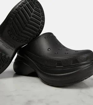 Balenciaga X Crocs Platform Slides