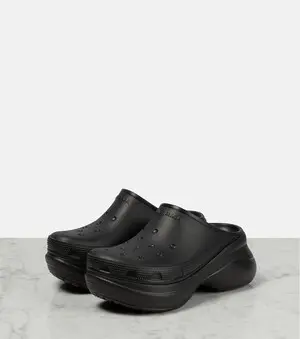 Balenciaga X Crocs Platform Slides