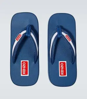 Kenzo Logo Thong Sandals - Multicoloured