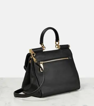 Dolce & Gabbana Sicily Soft Small Leather Tote Bag
