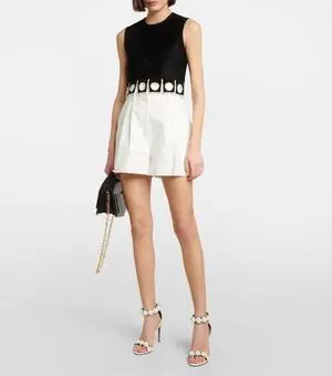 Alaïa Sleeveless Cropped Top