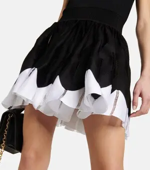 Alaïa V-neck Minidress