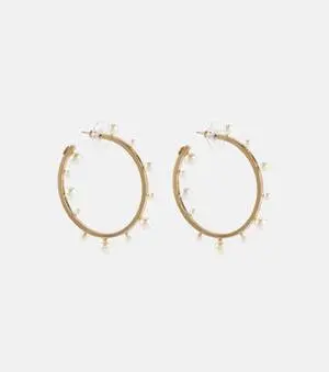 JENNIFER BEHR Odetta Hoop Earrings - Gold