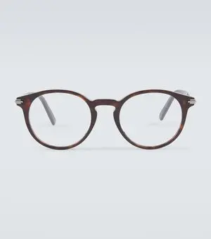 Dior Dior Eyewear DiorBlackSuitO R6I Round Glasses Green