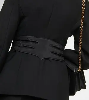 Alaïa Multi Slim Leather Belt