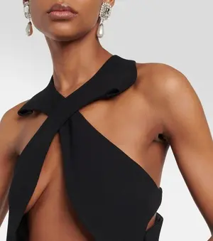 Maticevski Cross Leaf Halterneck Top