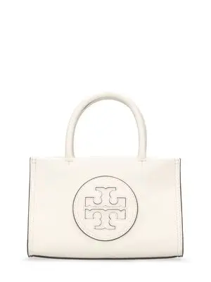 Tory Burch Mini Ella Top Handle Bag - Warm White
