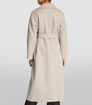 Max Mara Virgin Wool Wrap Coat