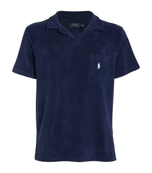 Ralph Lauren Terry Towelling Logo Polo Shirt