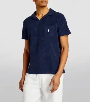 Ralph Lauren Terry Towelling Logo Polo Shirt