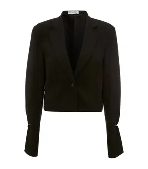JW Anderson Wool Cropped Blazer