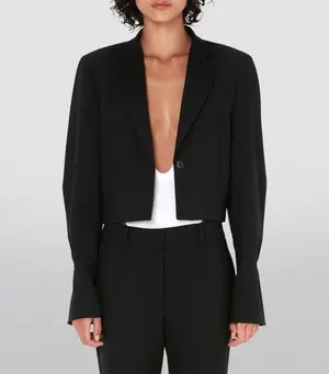 JW Anderson Wool Cropped Blazer