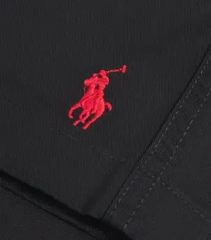 Polo Ralph Lauren Stretch-cotton Logo Shorts - Black